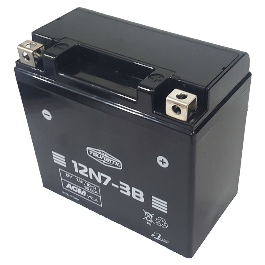 Baterias Bat 12v-7ah (- +) (L135-A76-H123) 12n7-3b (Agm) | Moxal Ecuador