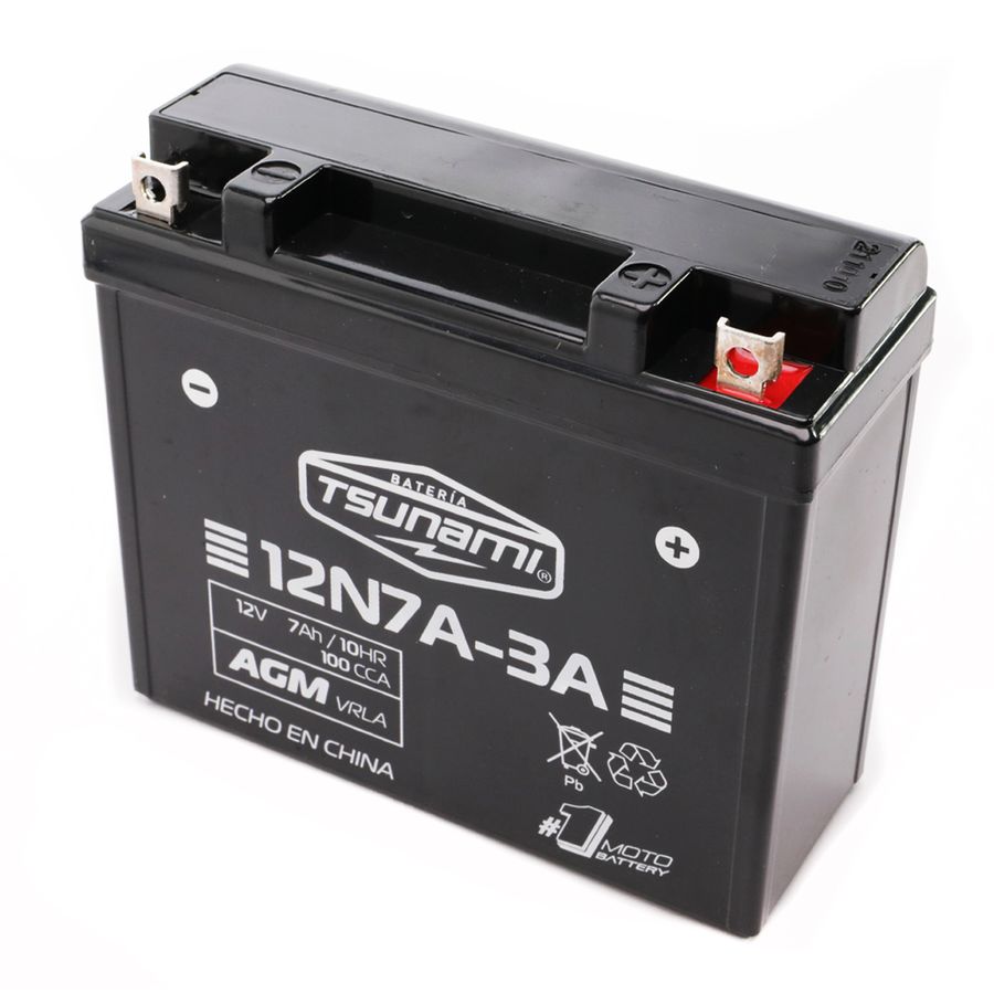 Baterias Bat 12v-7ah (- +) (L149-A60-H129) 12n7a-3a (Agm) | Moxal Ecuador